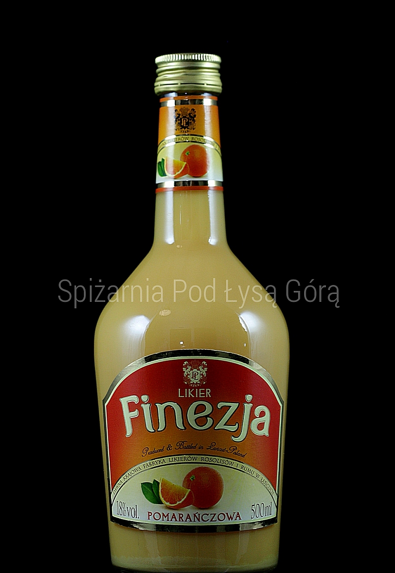 Finezja Likier Pomarańczowy 0,5 l - Likiery i Nalewki - Alkohole