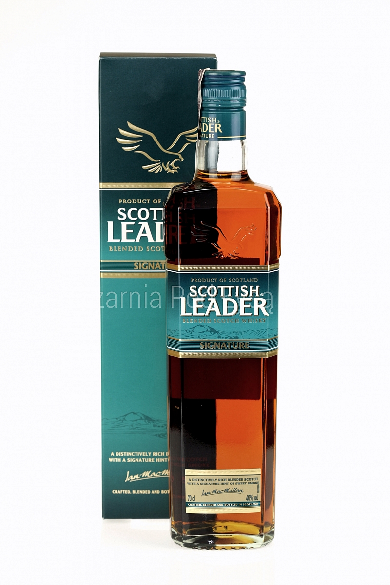 Scottish Leader Signature Blended Scotch Whisky 0,7 l - Whisky i Burbon ...