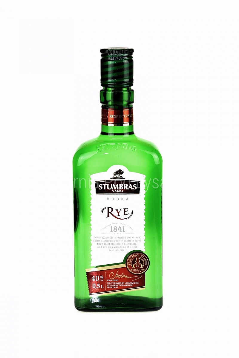 Stumbras Rye 0,5 l - Wódki Czyste - Wódki - Alkohole - www ...